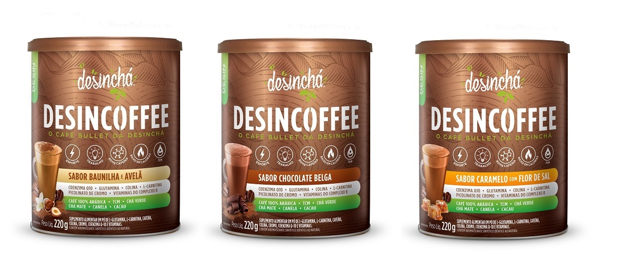 Fabricante do Desinchá lança Desincoffee - EmbalagemMarca