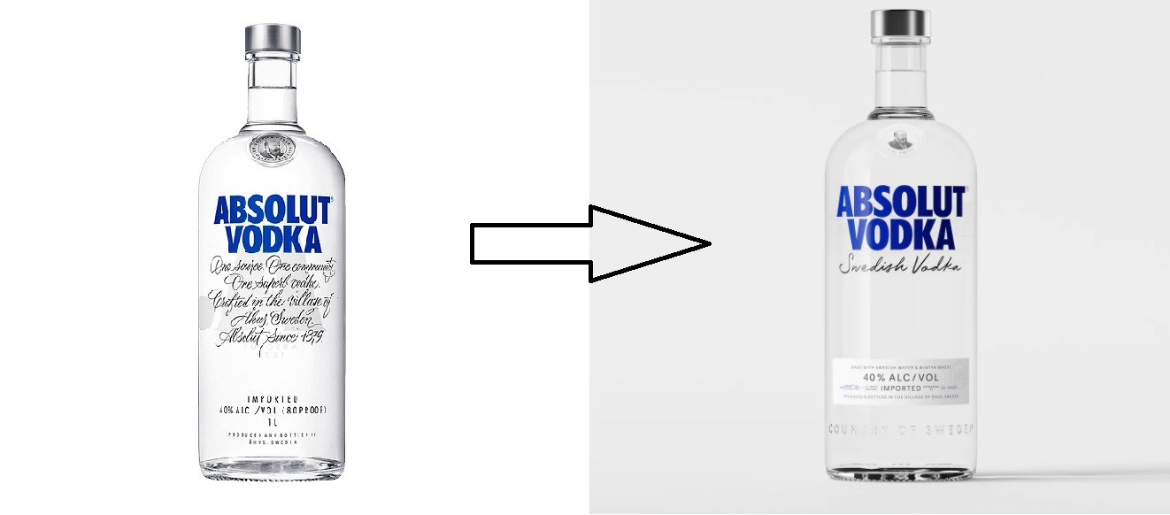 Garrafa da Absolut Vodka é redesenhada - EmbalagemMarca