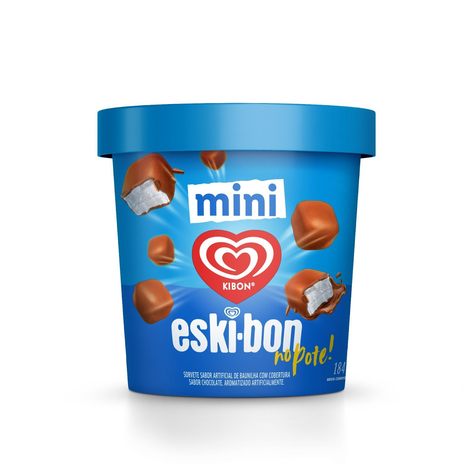 Kibon lança Mini Eski-Bon em pote em edição limitada - EmbalagemMarca