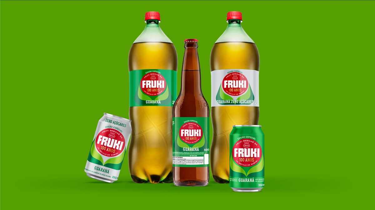 Novo design de embalagens comemora o centenário da Fruki Bebidas ...