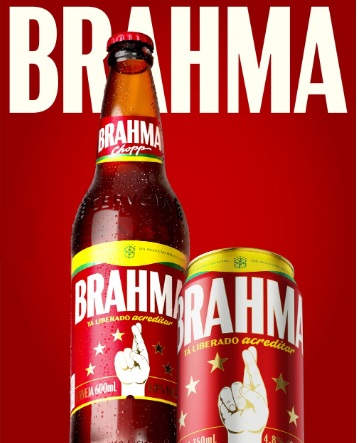 Brahma leva campanha dos dedos cruzados para embalagens