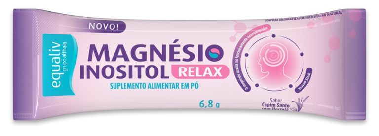 Equaliv leva Magnésio inositol para sticks - EmbalagemMarca